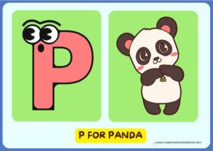 Alphabet Flash Cards For Nursery Class - creativeworksheetshub