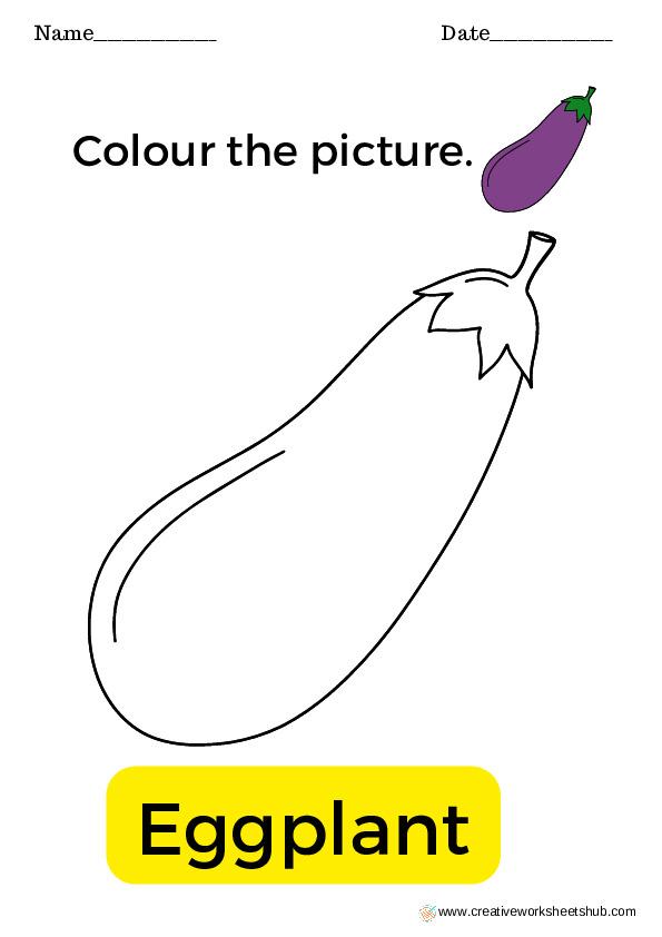 Vegetable Colouring Book For Kindergarteners – creativeworksheetshub