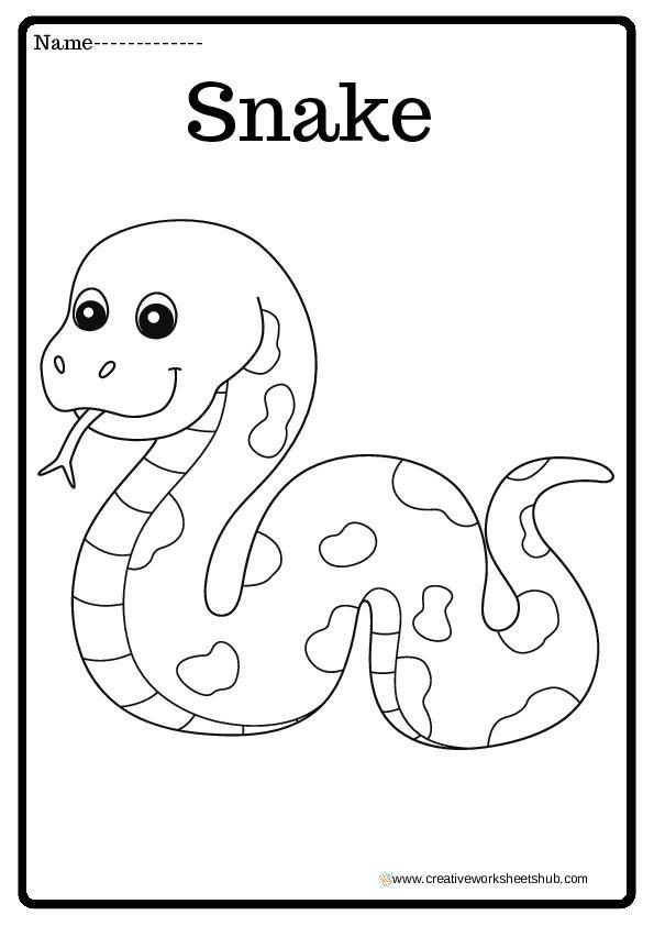 Wild Animals Drawing Worksheets For Kids - creativeworksheetshub