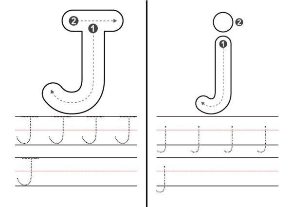 Alphabet Tracing Worksheets for Kindergarten - creativeworksheetshub