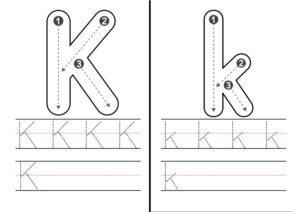 Alphabet Tracing Worksheets for Kindergarten - creativeworksheetshub