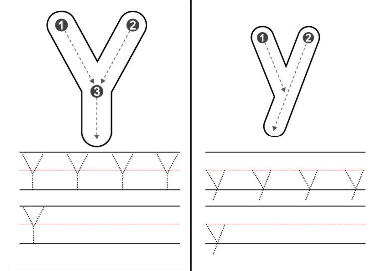 Alphabet Tracing Worksheets for Kindergarten - creativeworksheetshub