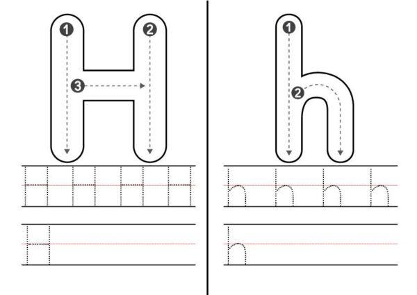 Alphabet Tracing Worksheets for Kindergarten - creativeworksheetshub